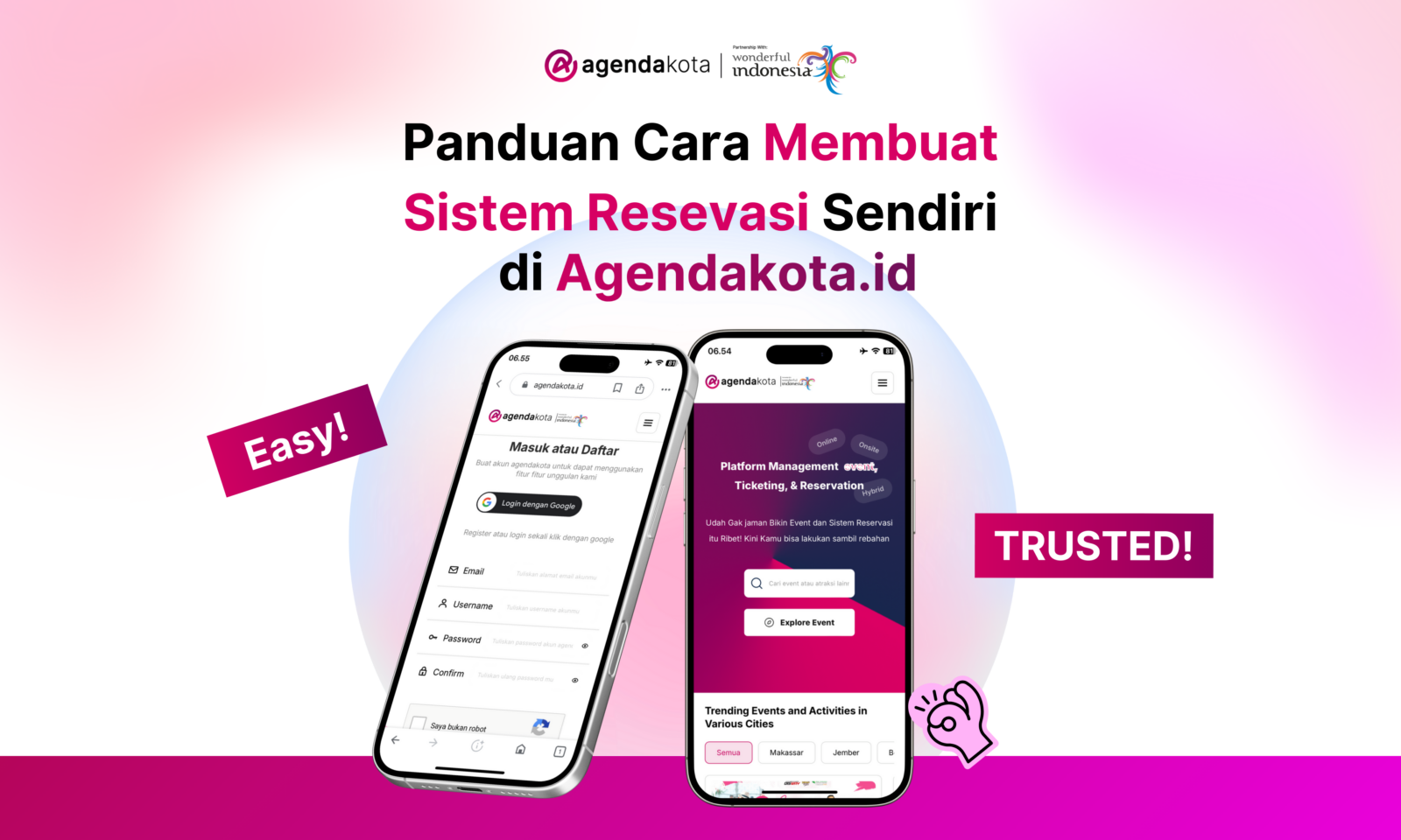 Panduan Cara Membuat Sistem Reservasi Sendiri di Agendakota.id - Blog ...